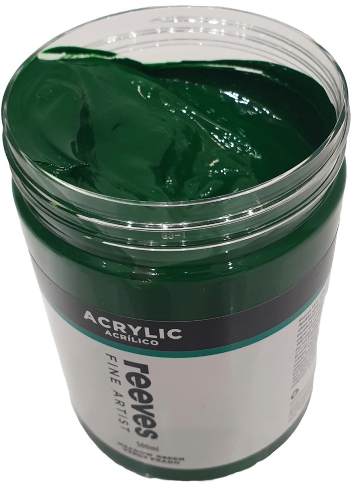 Reeves Acrylic Paint 500ml Large Tubs and 75ml Tube Sets | Artist | eBay UK