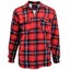Men s Padded Work Shirts Quilted Fleece Lumberjack Shirt Top Coats ...