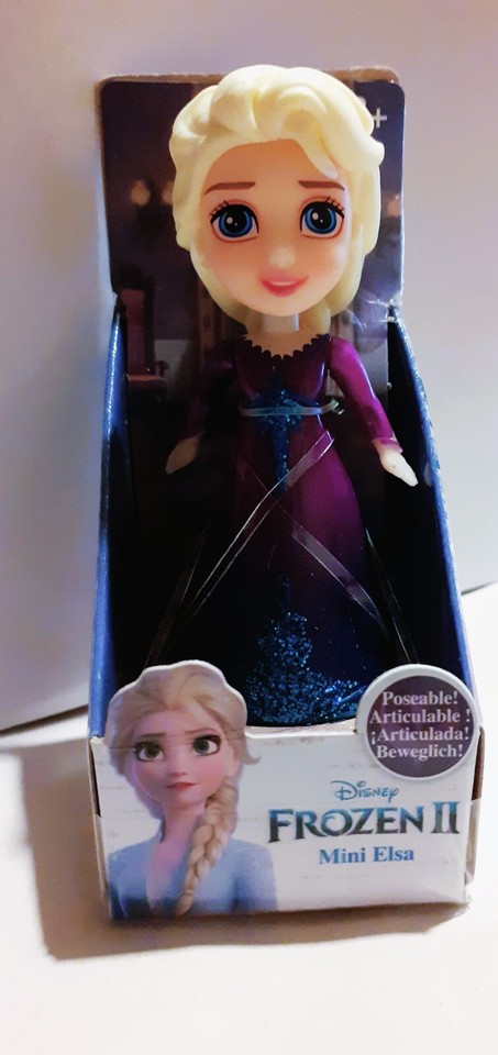 Disney Princess Frozen 2 Mini Toddler 3 Inch Posable Doll -Choose Your ...