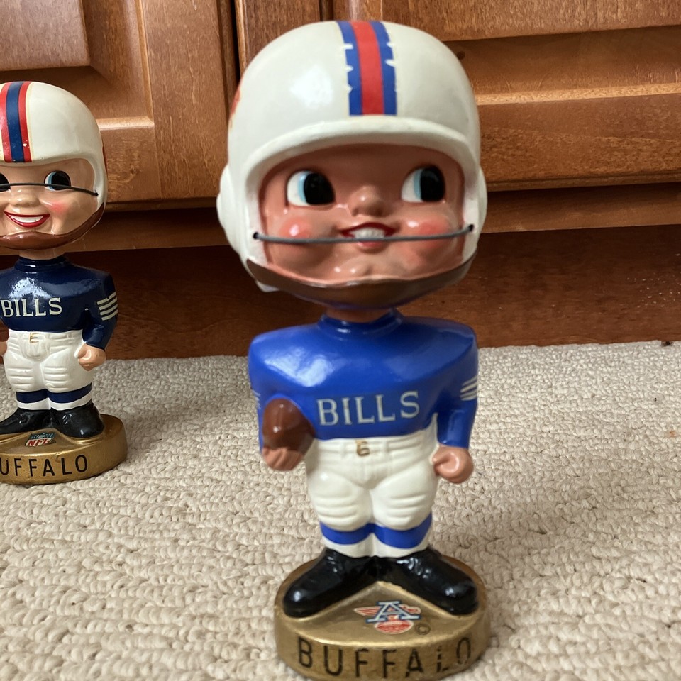 Buffalo Bills AFL Earpad Toes Up 1960 1965 Vintage Bobblehead NFL ...