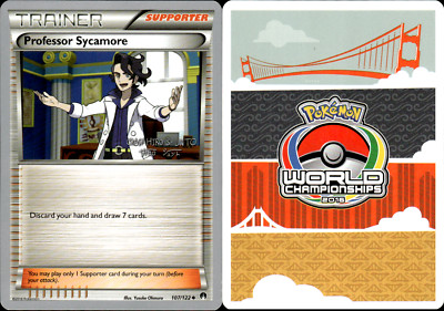 Professor Sycamore 107/122 - Breakpoint - Uncommon - Pokemon Card TCG ...