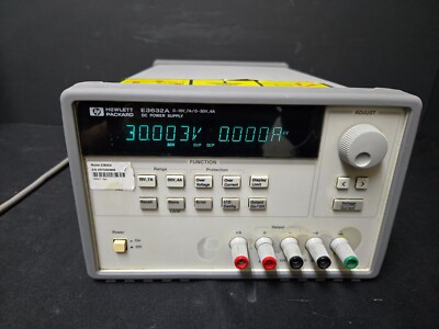 HP E3632A: 0-15V, 7A / 0-30V,4A DC Power Supply (3999) | eBay