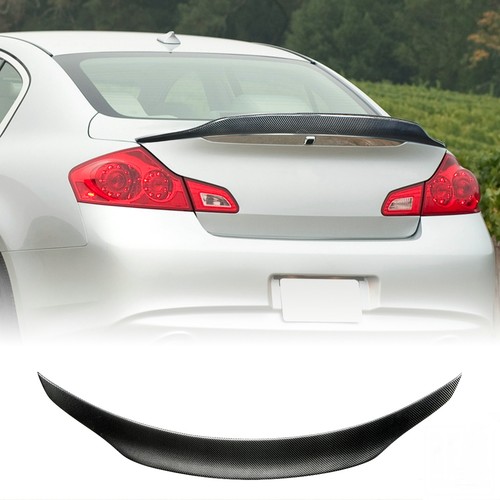 Real Carbon Fiber Rear Trunk Spoiler For Infiniti G25 G35 G37 Sedan 07 ...
