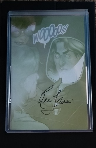Comic - Code Name: Ric Flair - Autographed Printing Plate - Splash Page ...