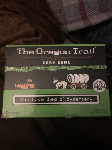 The Oregon Trail Card Game - by Pressman 21853022391| eBay