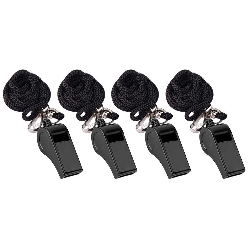 Party Training School Black Whistle Cheerleading Tool Cheerleaders ABS ...