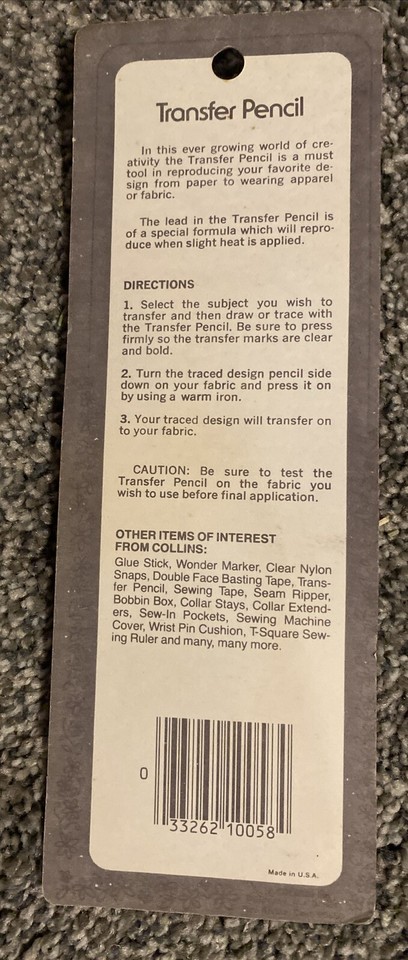 Vintage Iron on Transfer Pencil Embroidery Trace and Draw Red | eBay