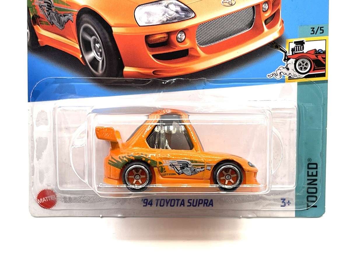 Hot Wheels Fast & Furious Tooned '94 Toyota Supra (Brian's Hot Wheels Fast & Furious Tooned '94 Toyota Supra (Brian's