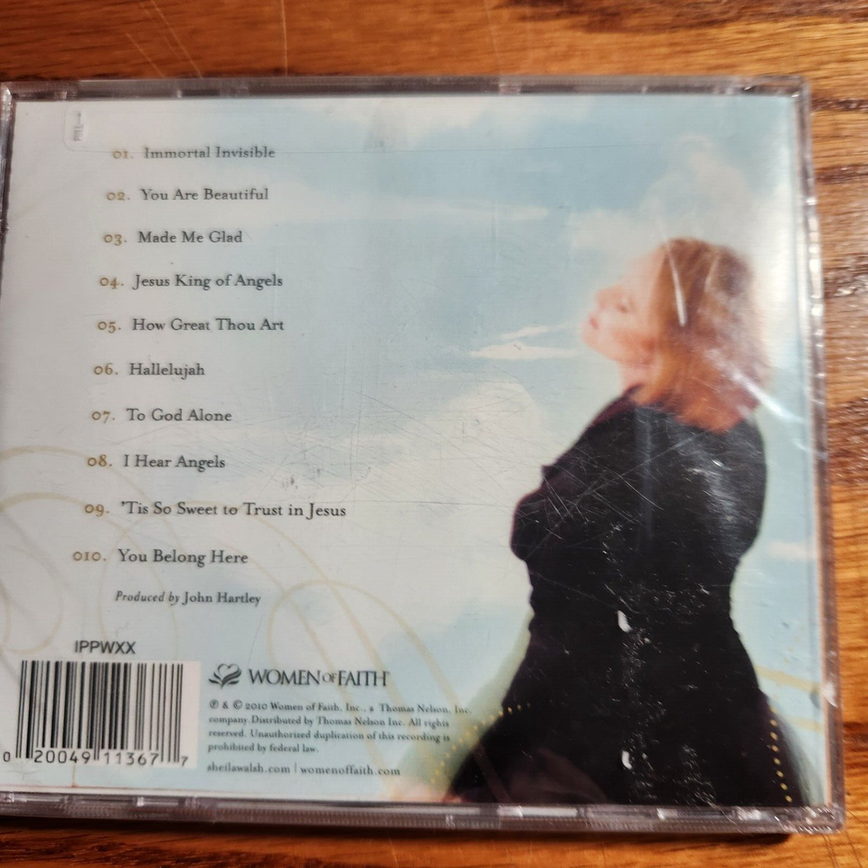 I Hear Angels by Sheila Walsh (CD, 2010, Women of Faith) NEW, SEALED ...