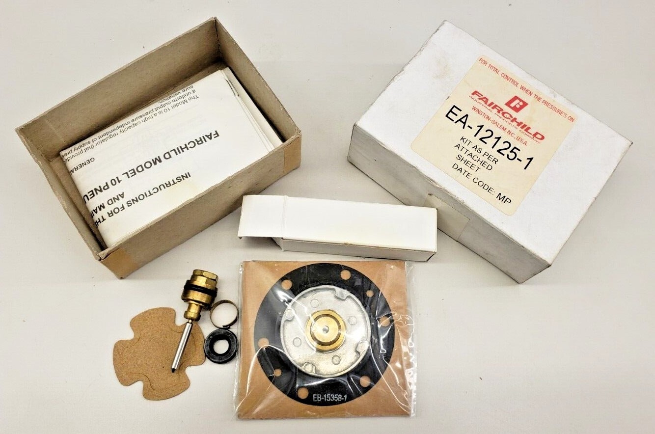 NEW OLD STOCK! FAIRCHILD PNEUMATIC REGULATOR REPAIR KIT EA-12125-1 | eBay