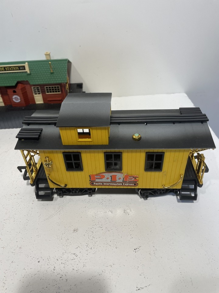 VINTAGE Timberwolf And Redwood New Bright 1986 Train Set for PARTS | eBay