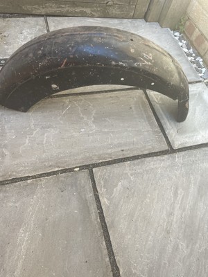 Matchless / AJS Heavyweight rear mudguard section | eBay UK