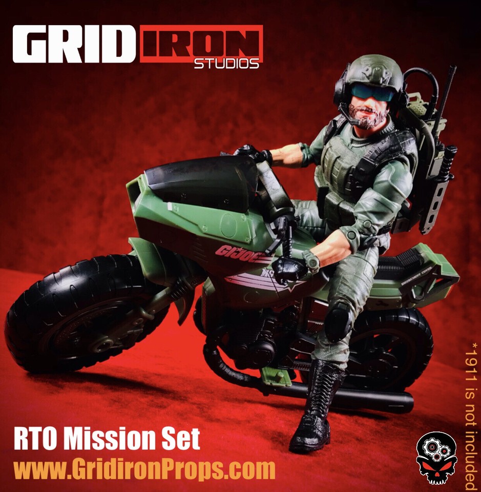 1:12 RTO RADIO PACK SET For G.I. Joe Classified BREAKER 6” Action ...