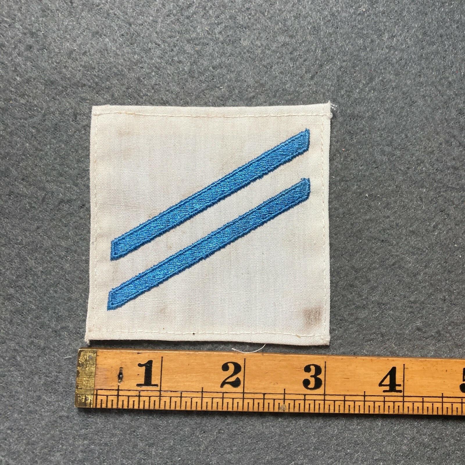 Navy Rating Patch Seaman Apprentice E-2 Blue White Q8, | eBay