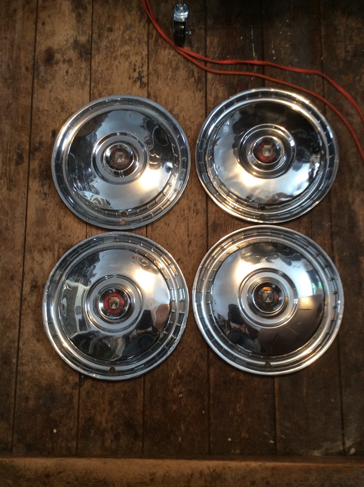 1955 56 Ford Hubcaps. 15" | eBay