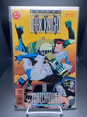 MINT 1994 DC BATMAN LEGENDS OF THE DARK KNIGHT #56 WATCHTOWER 2 DIXON ...