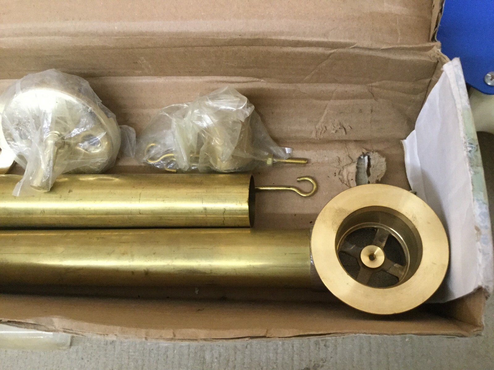 JACUZZI TUB DRAIN PARTS 4868829 Drain/Overflow Assy, Bright Brass COLOR ...