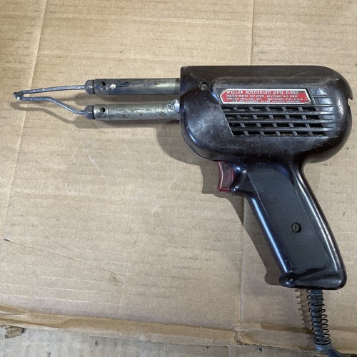 vintage weller d550 Heavy Duty soldering gun (Broken Case) | eBay