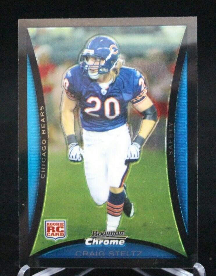 2008 Topps Bowman Chrome Rookie #BC28 Craig Steltz Chicago Bears | eBay