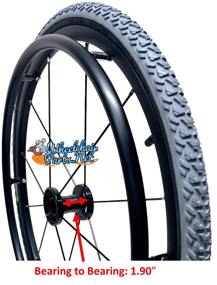 Set of 24" Cyclone 12 Spoke Wheel Assembly With Tire Options | eBay