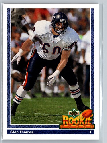 1991 Upper Deck #631 Stan Thomas Chicago Bears | eBay