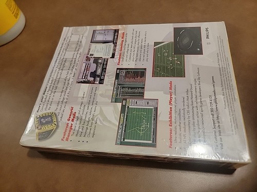 Vintage Total Control NFL Football CD-ROM Game 1996 Win95 Bill Cowher ...
