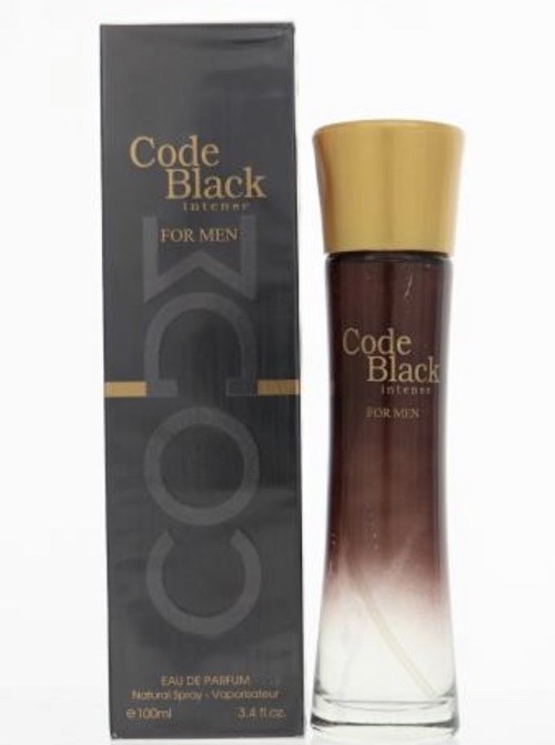CODE BLACK INTENSE by Fragrance Couture 3.4 OZ EAU DE PARFUM SPRAY NEW ...