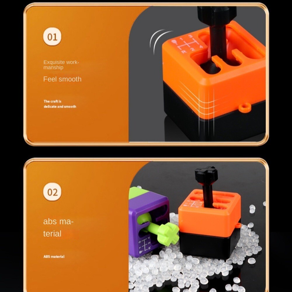 Gear Shifter Transmission Keychain Toy Manual Fidget Toys Keychain Kids ...