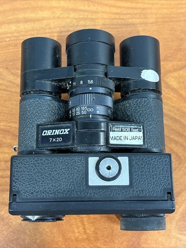 Vintage Orinox 7x20 Binoculars + 110 Film Camera, Made in Japan Field ...
