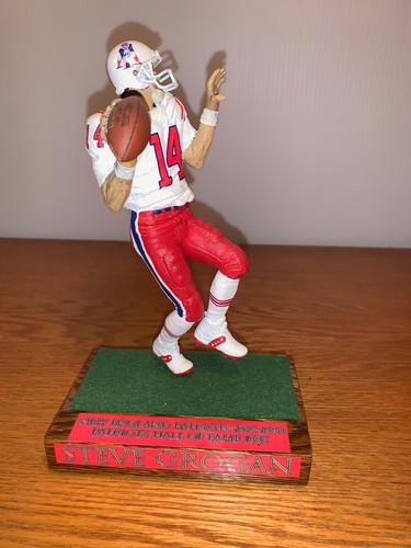 Custom NFL Mcfarlane football New England Patriots quarterback Steve ...