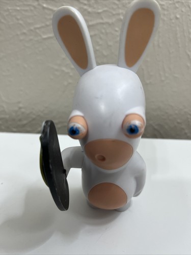 Rabbids Rabbit Figure On Flip-Flop Phone Burger King Meal Prize Toy ...
