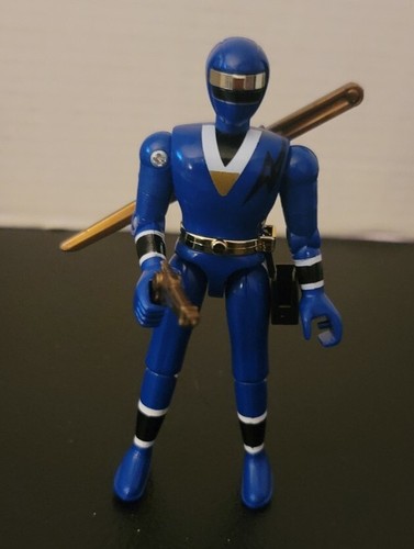 Mighty Morphin Power Rangers Blue Alien Ranger 1995 Bandai | eBay