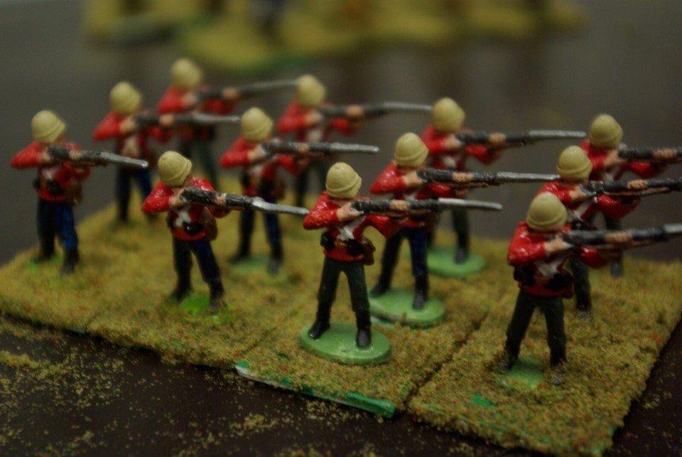 28mm Well Painted Zulu War British Ral Partha 28mm metal 1983 models | eBay