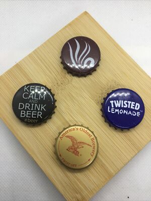 4 PC Lot Micro-Macro Brewery Bottle Caps Vintage & Vintage Inspired New ...