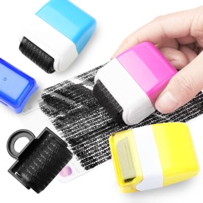 Security Guard ID Roller Stamp Anti-Leakage Seal Self-inking ...