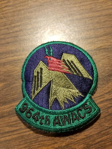 USAF 964th Airborne Air Control Squadron (AWACS) Patch | eBay