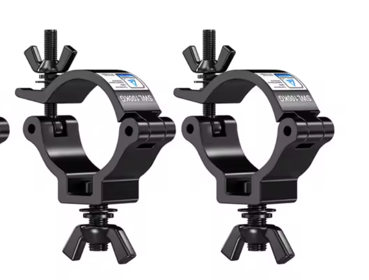 TRUSS/Pipe 50mm Stage lighting clamps (x4) - QUALITY ALU ***Omega UK ...