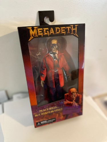 NECA Megadeth Peace Sells But Who's Buying Vic Rattlehead Figure Brand ...