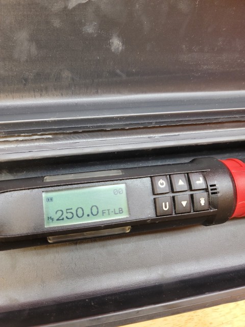 Snap-on Techwrench ATECH3FR250B Digital Torque Wrench W Tilt Head for ...