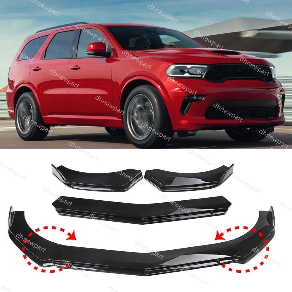 For Dodge Durango GT SRT R/T SXT Car Front Bumper Lip Splitter Spoiler ...