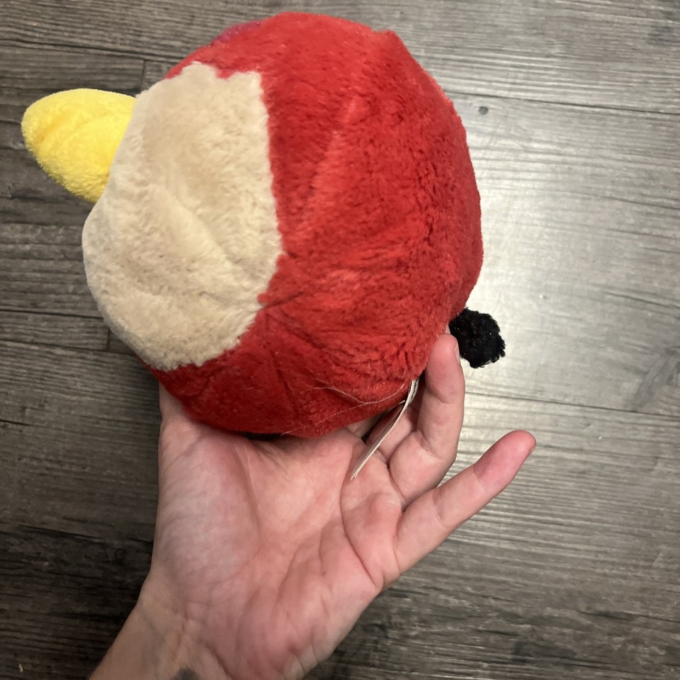 Rovio Angry Birds Terence Big Red Bird Plush Toy 8" Commonwealth No ...