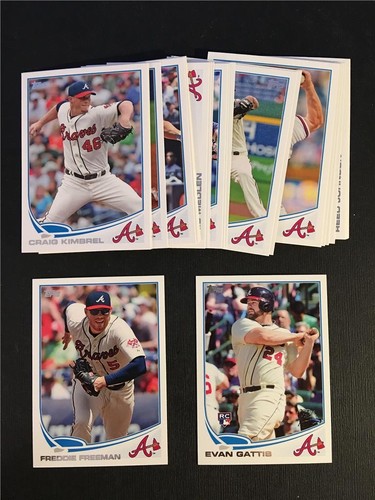 2013 Topps Atlanta Braves Team Set Series 1 2 Update 28 Cards | eBay
