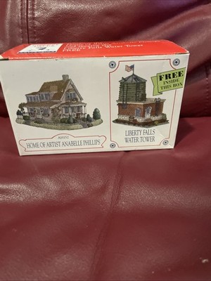 Liberty Falls Home Of Artist Annabelle Phillips & Water Tower In Box ...