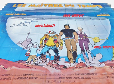 moebius / Time Masters poster french BILLBOARD 8 panels animation René ...