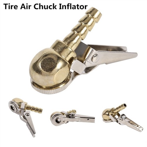 Clip-On Tire Air Chuck Inflator With Valve Stem For Car Tire Repair ...