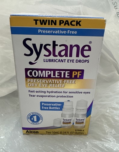 SYSTANE COMPLETE PF PRESERVATIVE FREE TWIN PACK 2 X 10ML | eBay