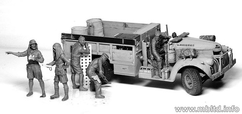 Tamiya 35092 1/35 Military Model Kit WWII British LRDG Command Car ...