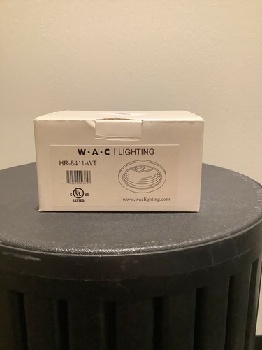 WAC Lighting HR-8411-WT 4" Low Voltage Recessed Light Adjustable Trim ...