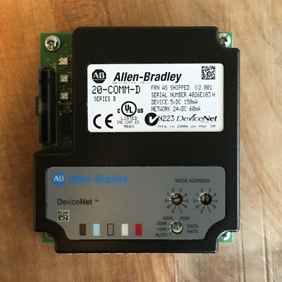 Rockwell Automation Allen-Bradley 20-COMM-D Device 5vDC 150mA | eBay