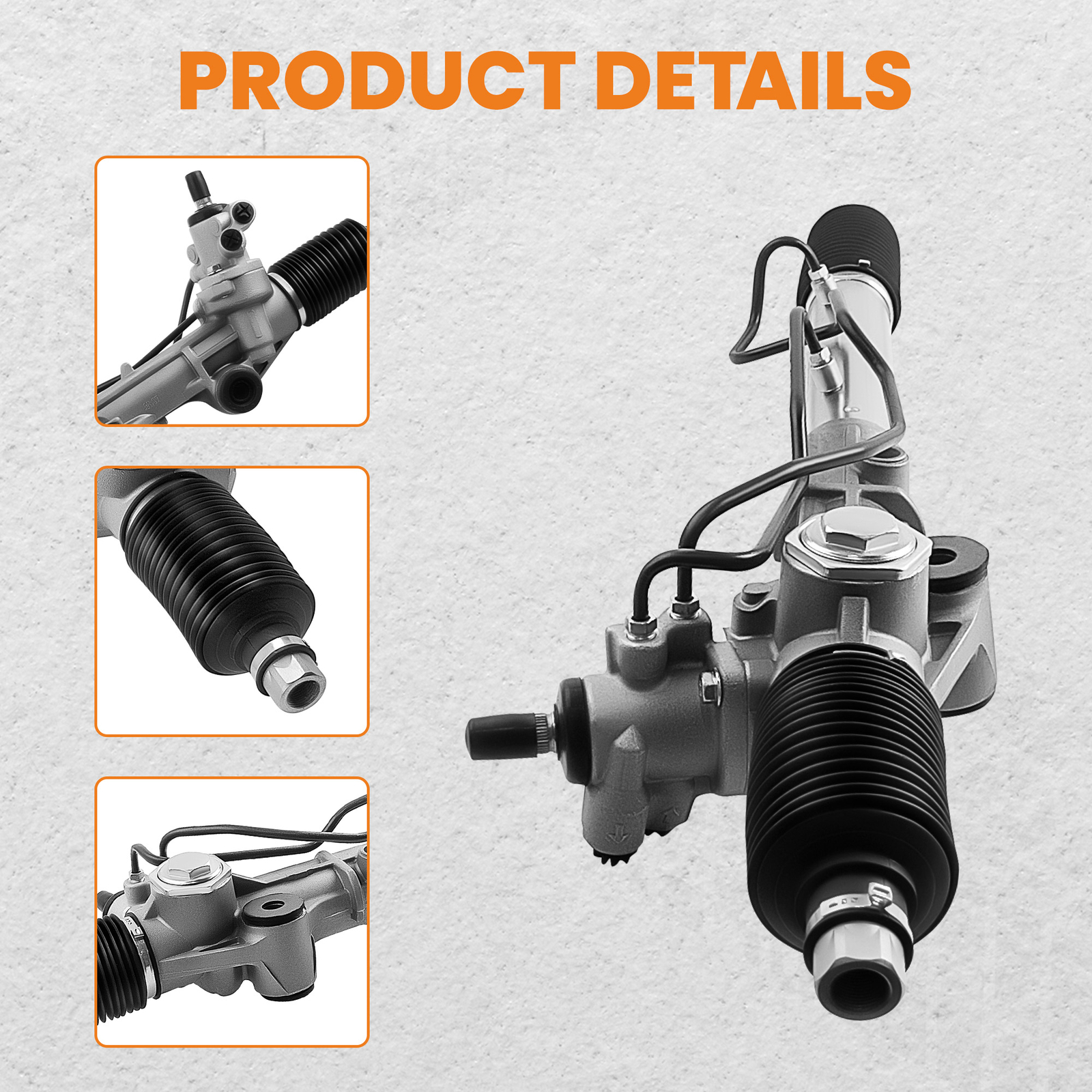 Power Steering Rack & Pinion for Toyota Tacoma 2.7L 3.4L 4WD 1995-04 ...